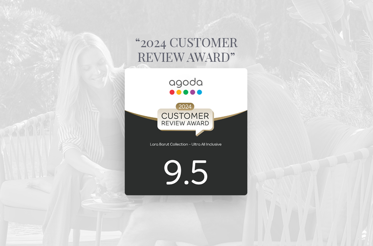 Lara Barut Collection received Agoda 2024 Customer Review Awards